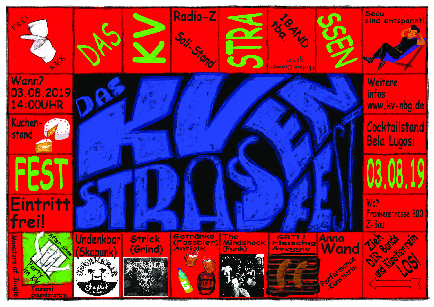 Straßenfest – Eintritt frei!